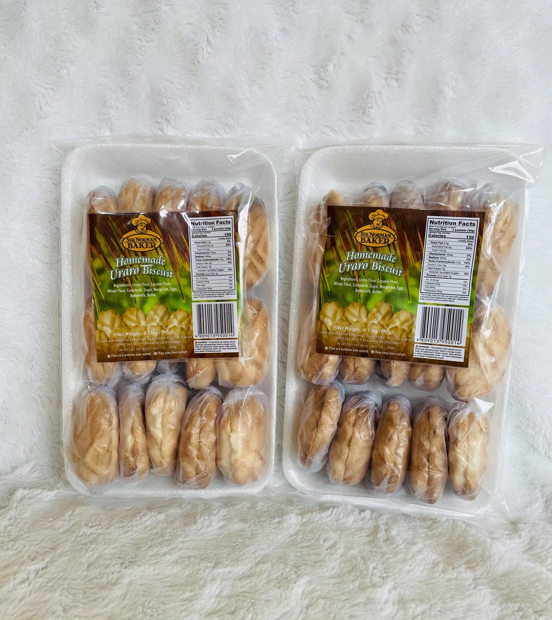 Filipino Biscuits X 2 Bags ( Uraro, Biscocho and Ugoy Ugoy ) - Etsy