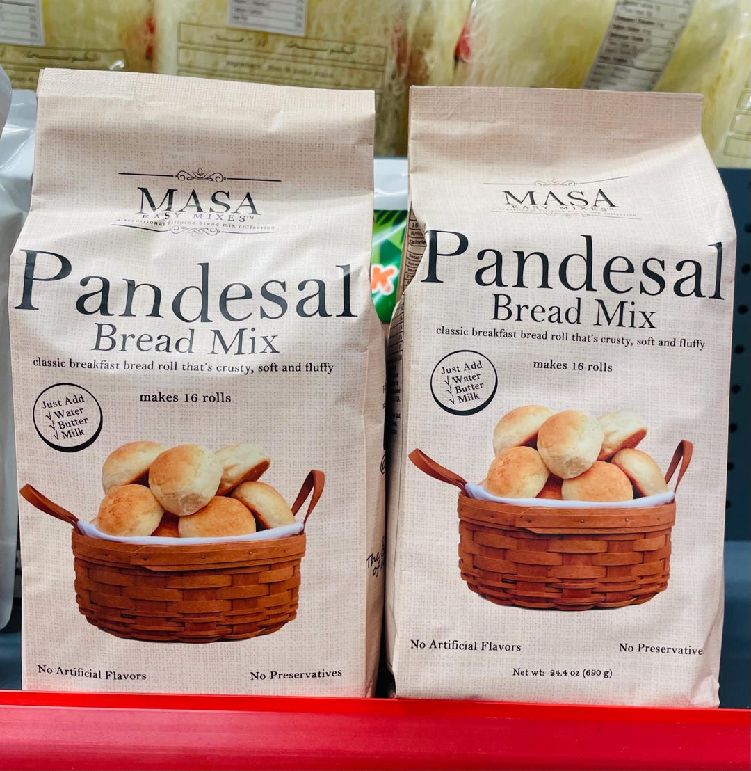 Pandesal Bread Mix by Masa X 2 Bags - Etsy