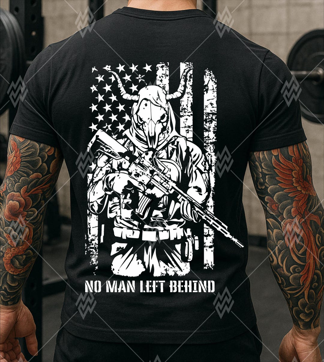 No Man Left Behind Design SVG PNG EPS - Etsy