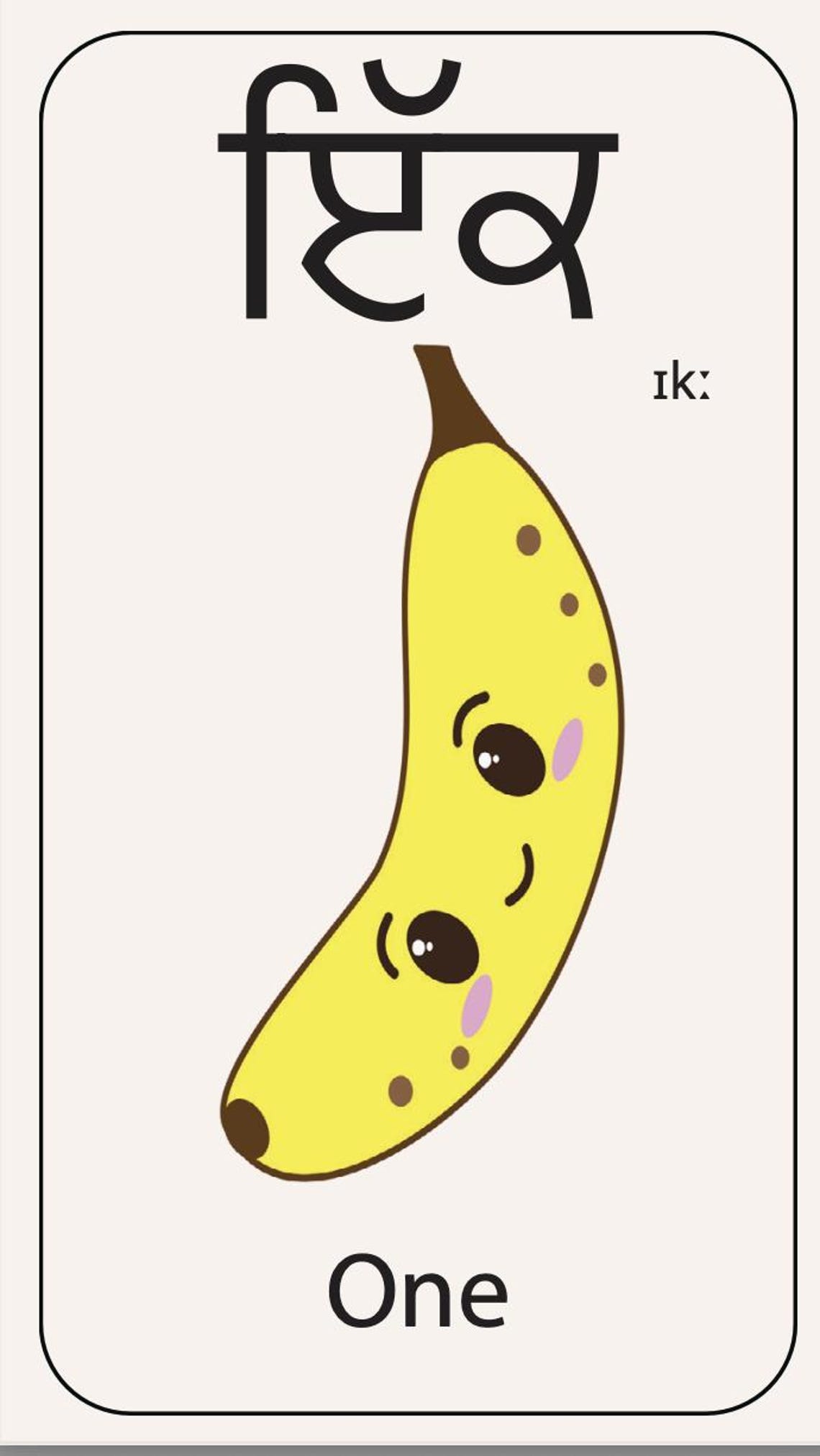 Printable Punjabi Number Flashcards: Gurmukhi Numerics 1-20 (digital ...