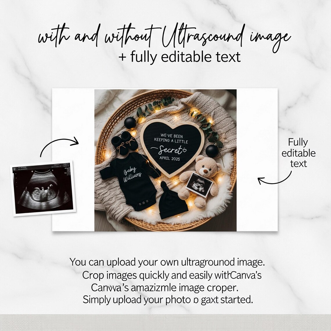 Digital Pregnancy Announcement , We've Been Keeping a Secret Baby ...