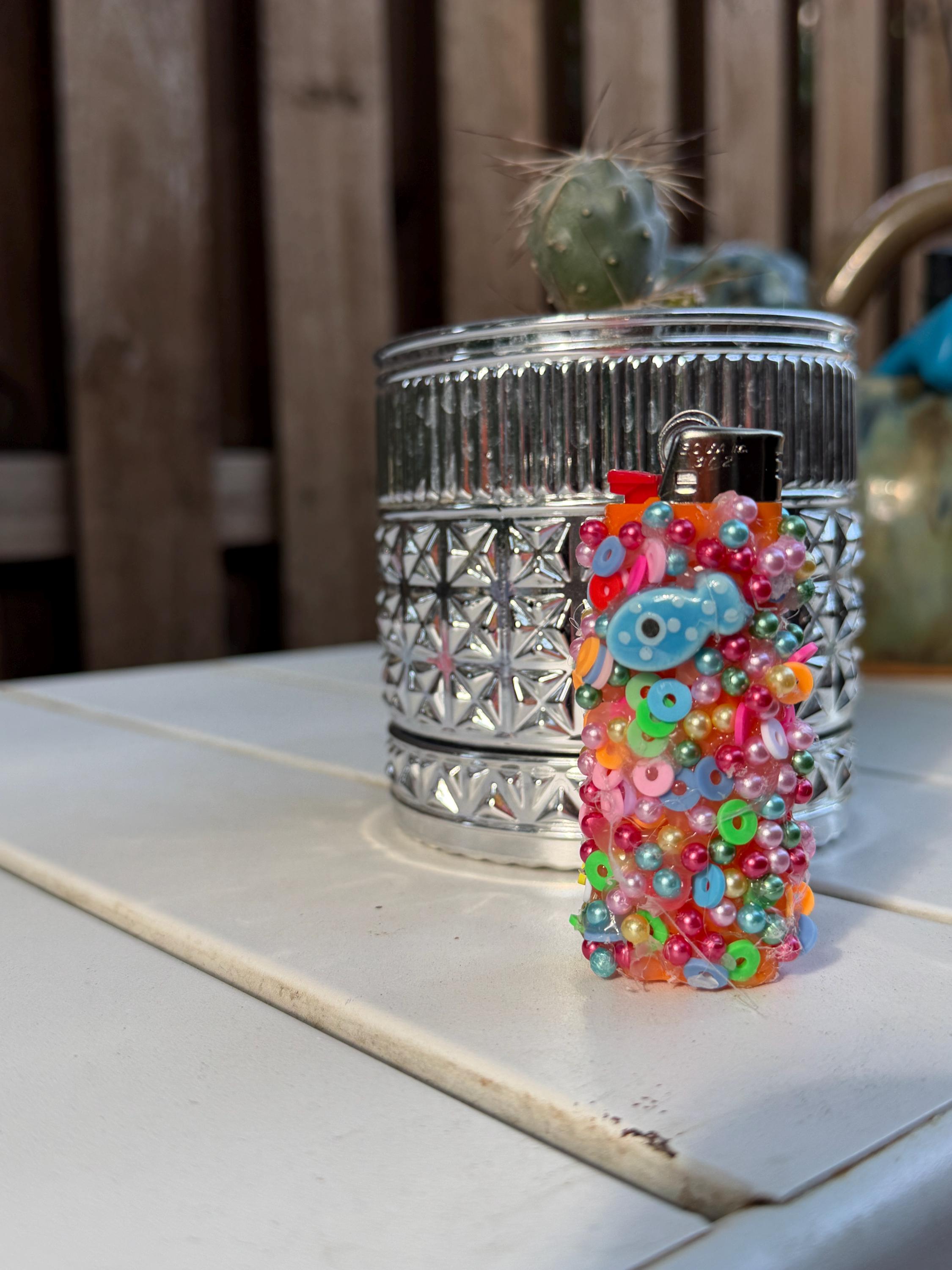 Bedazzled Lighter – Campy Chaos Sparkle Y2K Maximalist Rhinestone ...