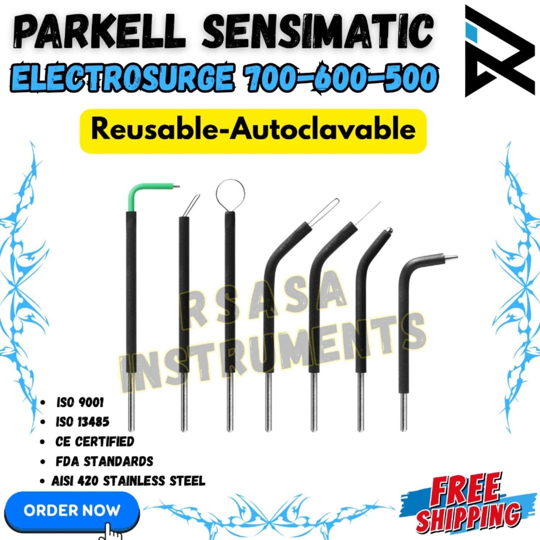 Parkell Sensimatic Electrosurge 500-600-700 SE Tips Electrosurgical ...