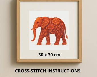 indian elephant template