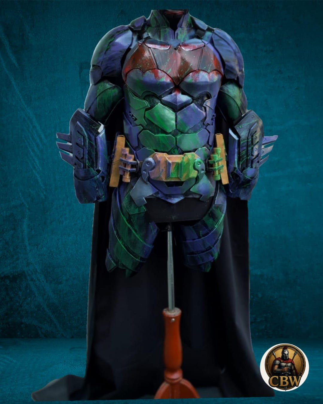 Fanmade Vandalized Bat Armour Arkham Version - Etsy