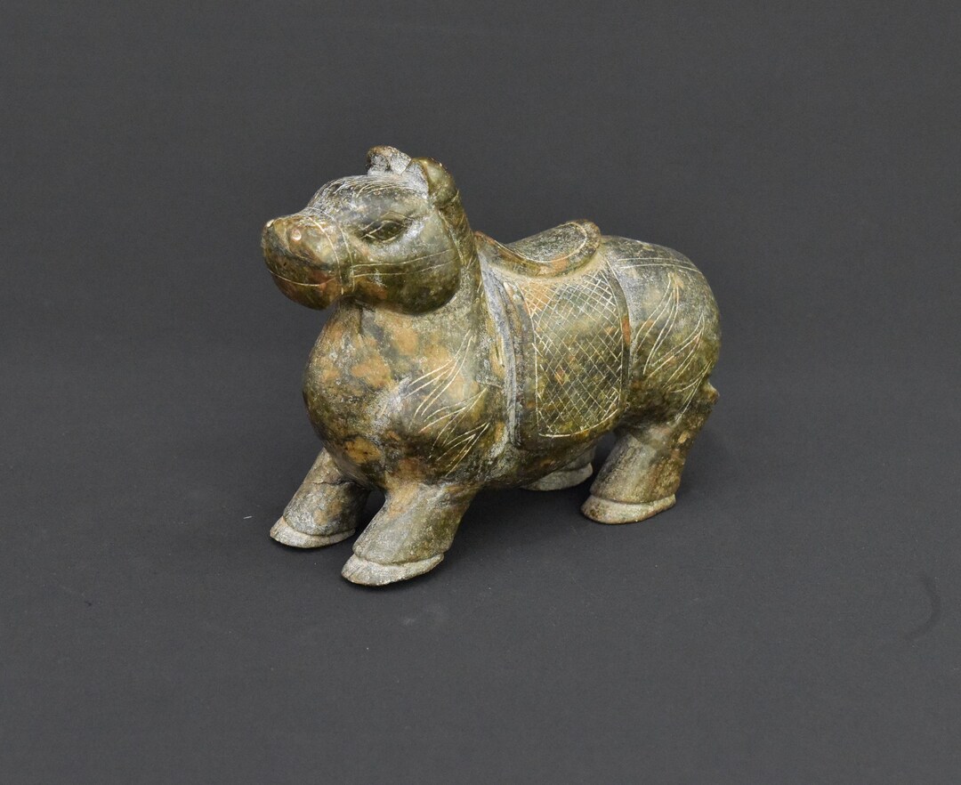 Ancient Chinese Jade-like Guardian Horse Statue – Mystical Symbolic ...