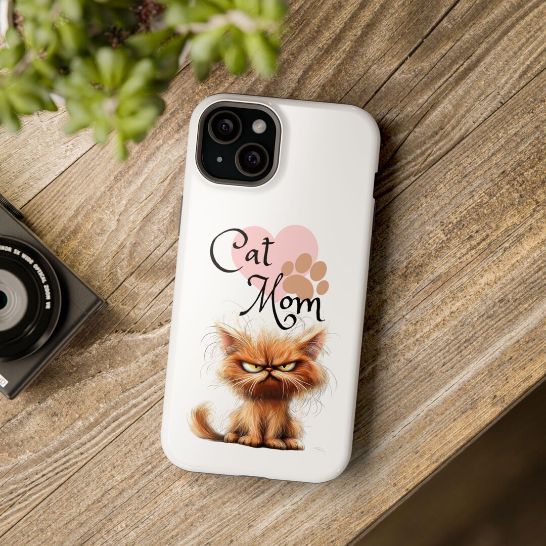 Orange Cat Mom iPhone 13 Thru 17 Magnetic Tough Cases - Etsy