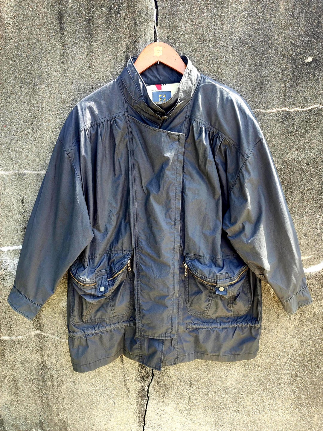 Vintage SIMPLE LIFE Japan Jacket – Graphic Lining, 80s Style - Etsy