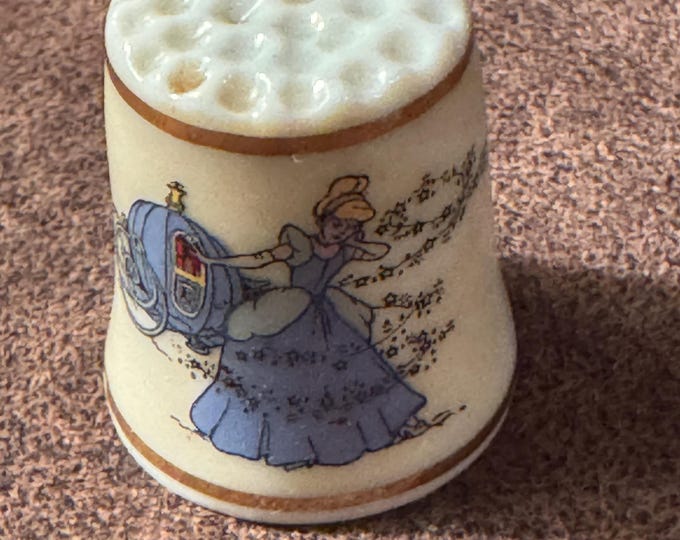 Vintage the First Disney Character Thimble Collection by NE ...
