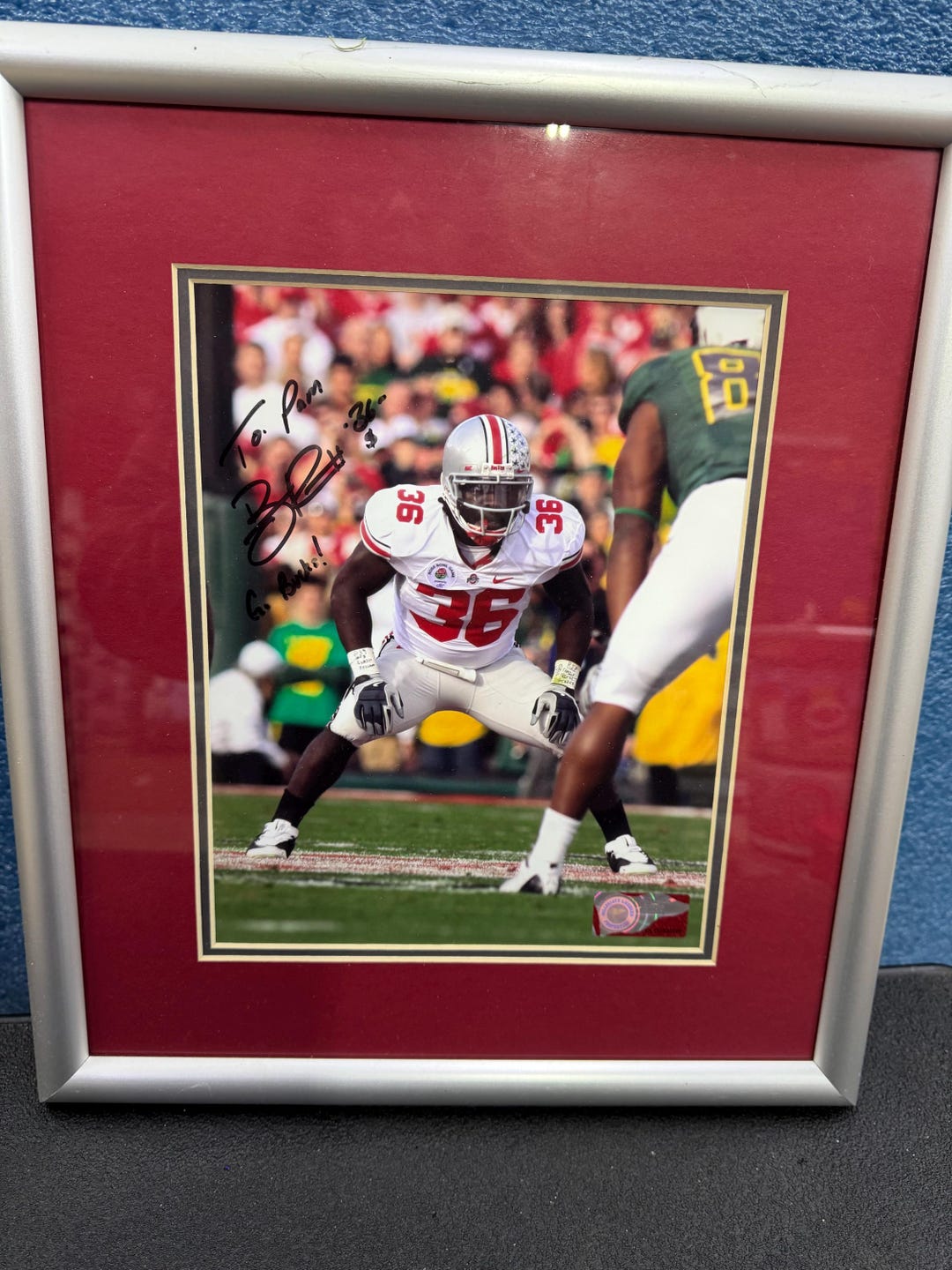 Ohio State Buckeyes Football Player (personalized) Signed Photo in ...