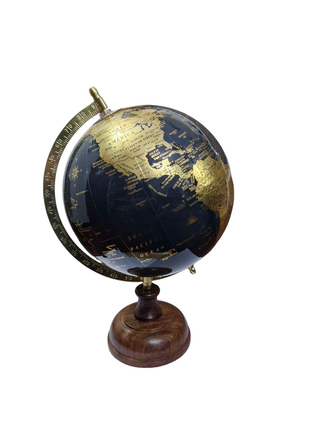 Globe / World Globe / World Map / Desk Top Decorative / Decorative Globe / Home Decor / Rotating ...