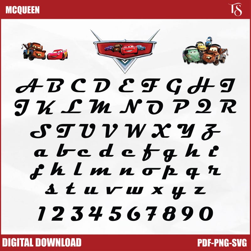 Mcqueen font - Etsy México
