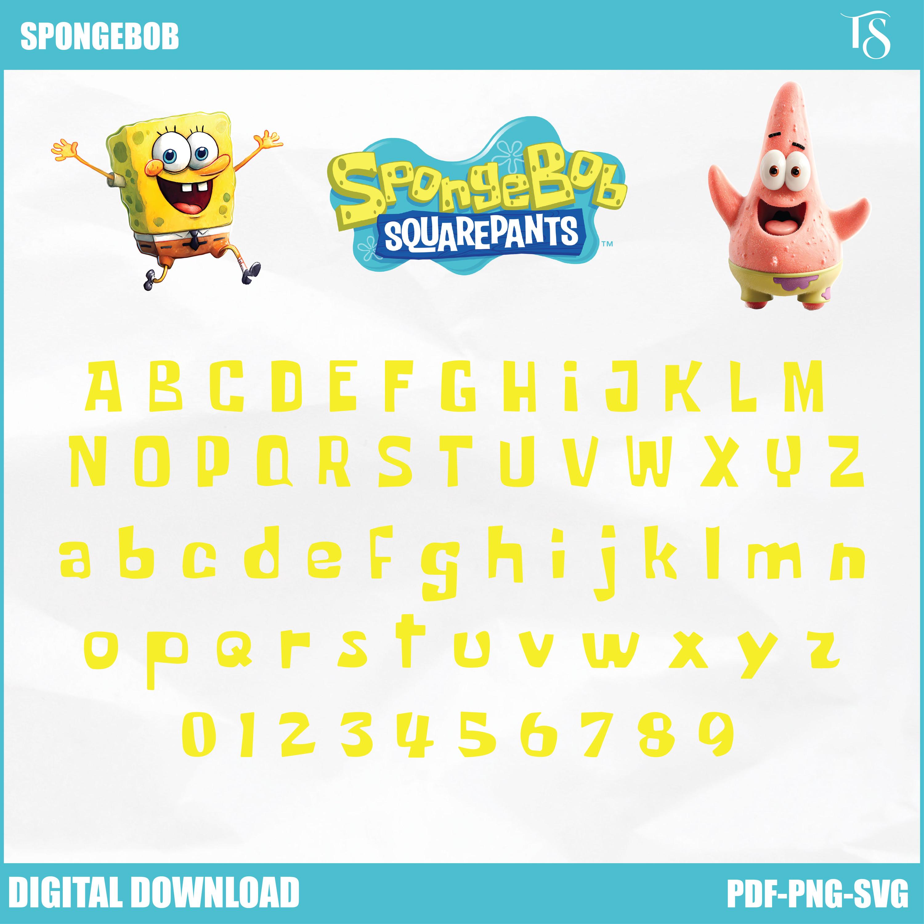 Spongebob Squarepants Font