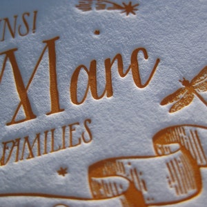 Rosemary & Basil Custom Letterpress Wedding Invitations - Etsy