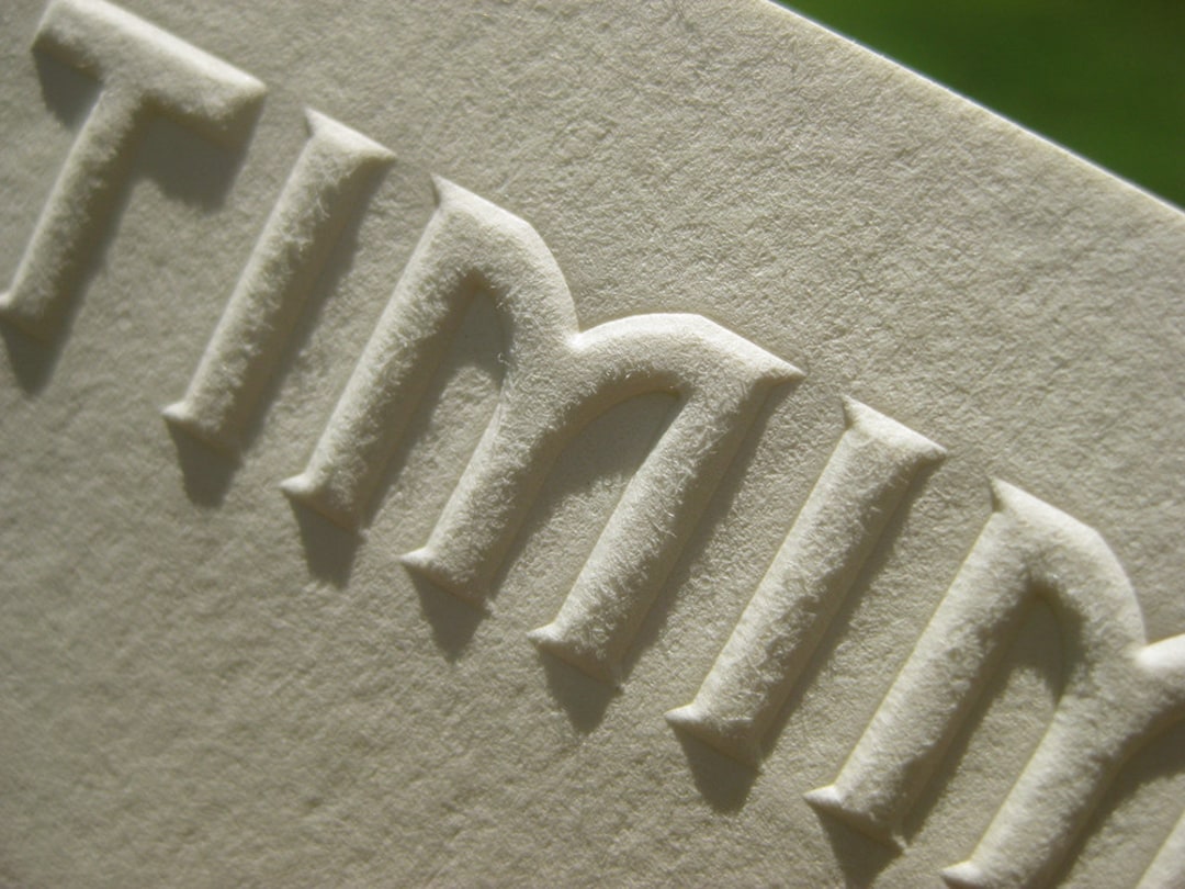 Custom Personalized or Business Embossed Stationery - Etsy