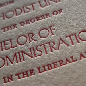 College Crest Custom Letterpress Graduation Announcements - Etsy