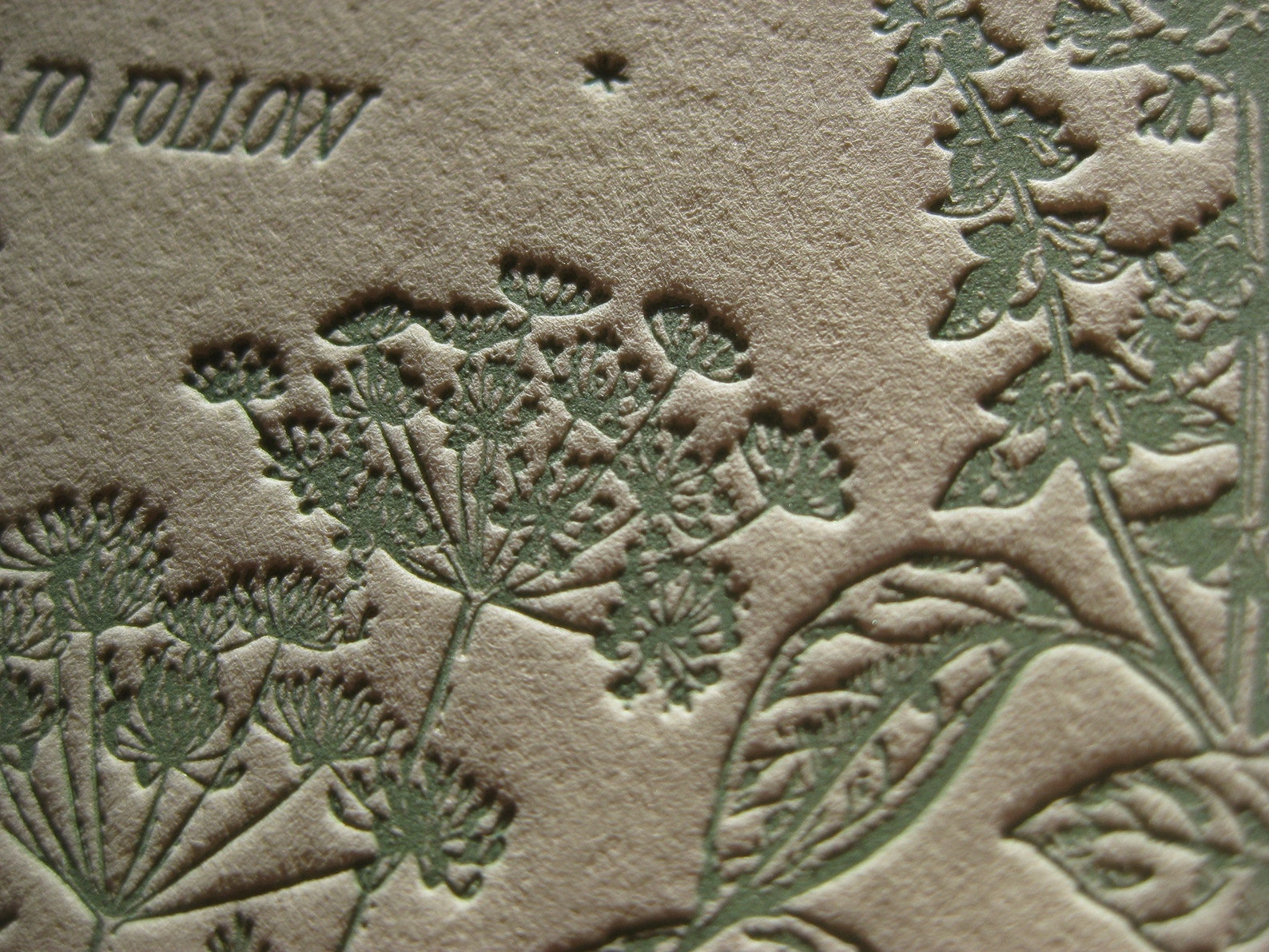 Rosemary & Basil Custom Letterpress Wedding Invitation Suite - Etsy