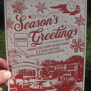 Season's Greetings Holiday Cards (customizable With Your Home or Office ...