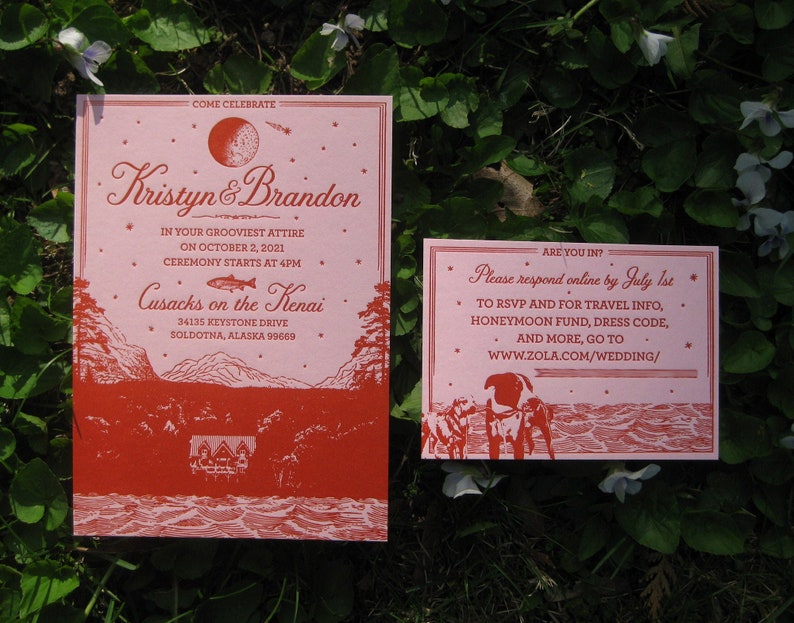 The Perfect Grand Budapest Hotel Letterpress Invitation Suite - Etsy