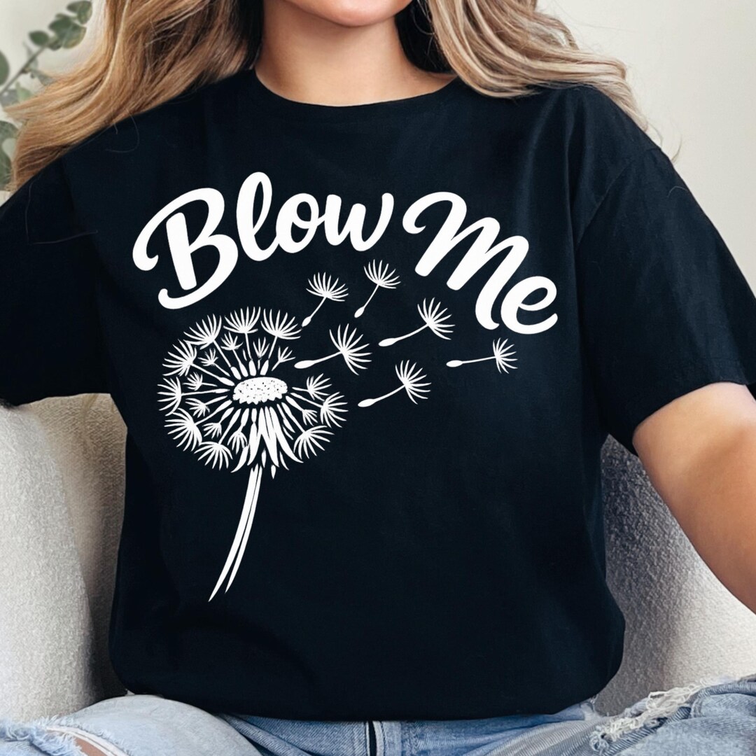 Blows Me Dandelion PNG | Making A Wish Flower Design | Whimsical Nature ...