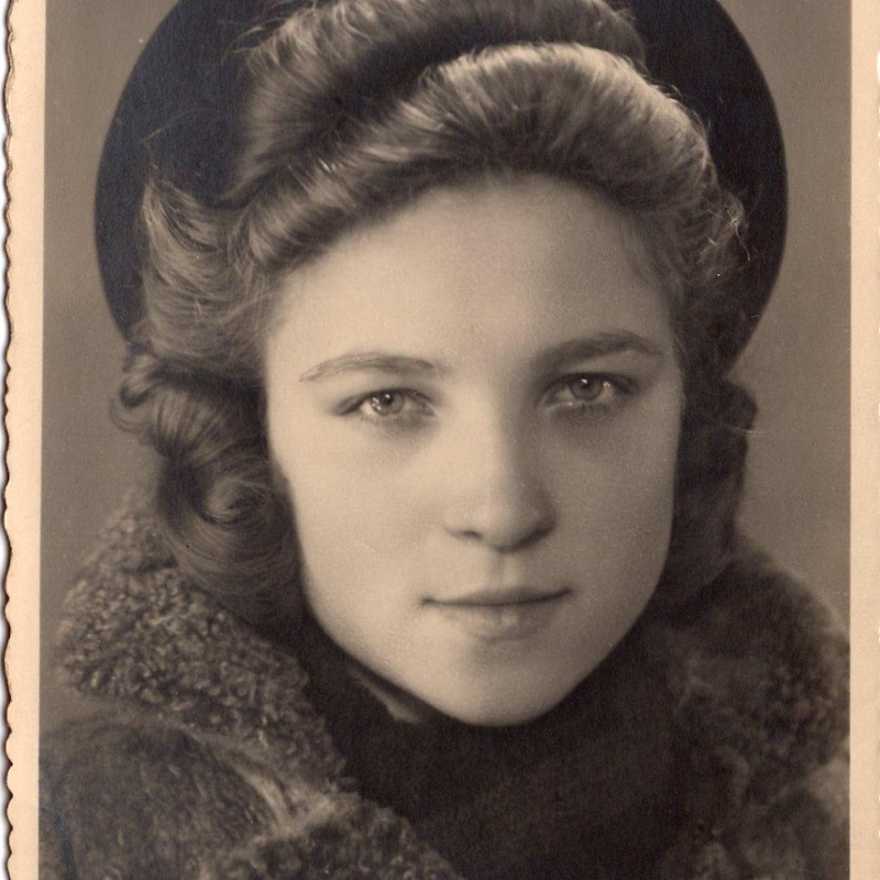 Mature Vintage Woman Photo - Etsy