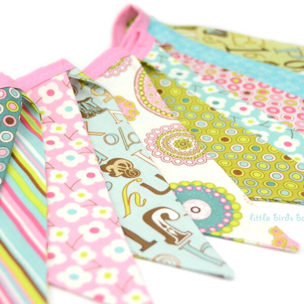 Fabric Bunting - Etsy