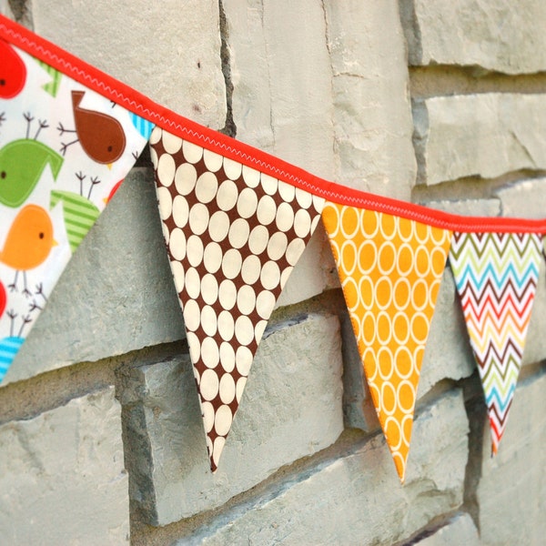 Chevron Pennant - Etsy