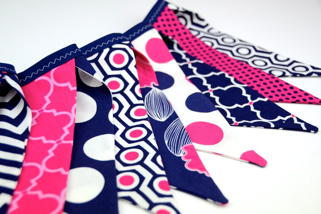 Fabric Bunting, Banner, Pennant, Flag, Garland, Photo Prop, Decoration ...