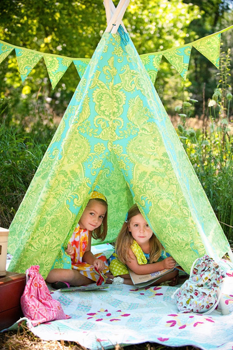 READY TO SHIP! - Child Toddler Kid's Play Teepee/tent Hideaway in Crazy ...