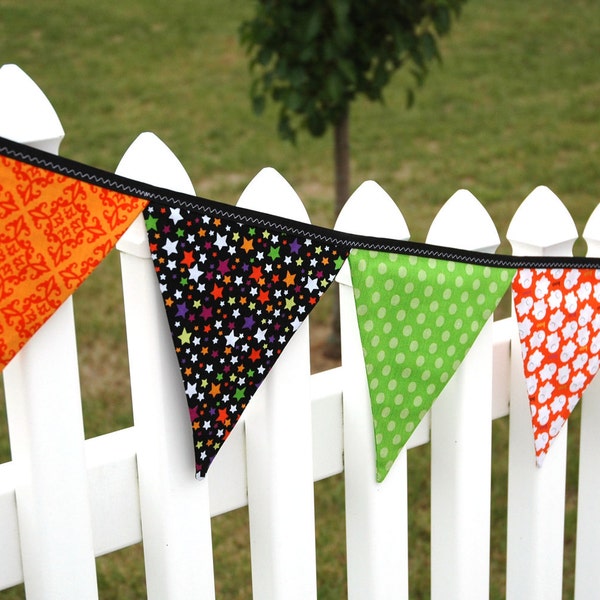 Fabric Pennant Flags - Etsy