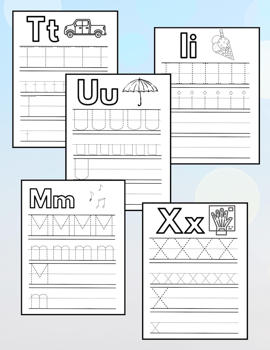 ABC Tracing, Learning ABC, Kids Activity, Tracing, Writing Letters ...