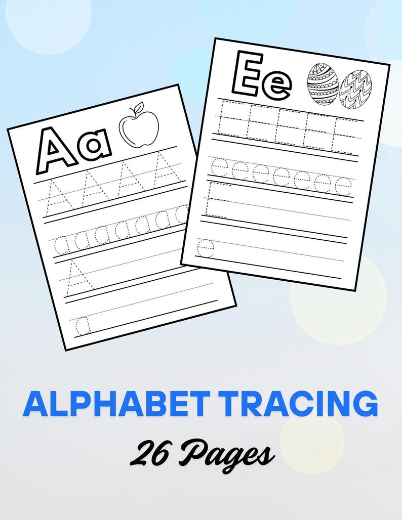 ABC Tracing, Learning ABC, Kids Activity, Tracing, Writing Letters ...