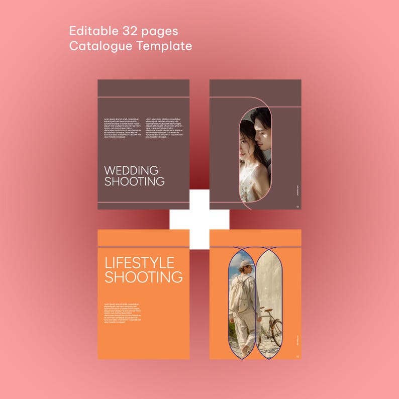 Printable Catalogue Template for Canva, A4 Product Catalog Design ...