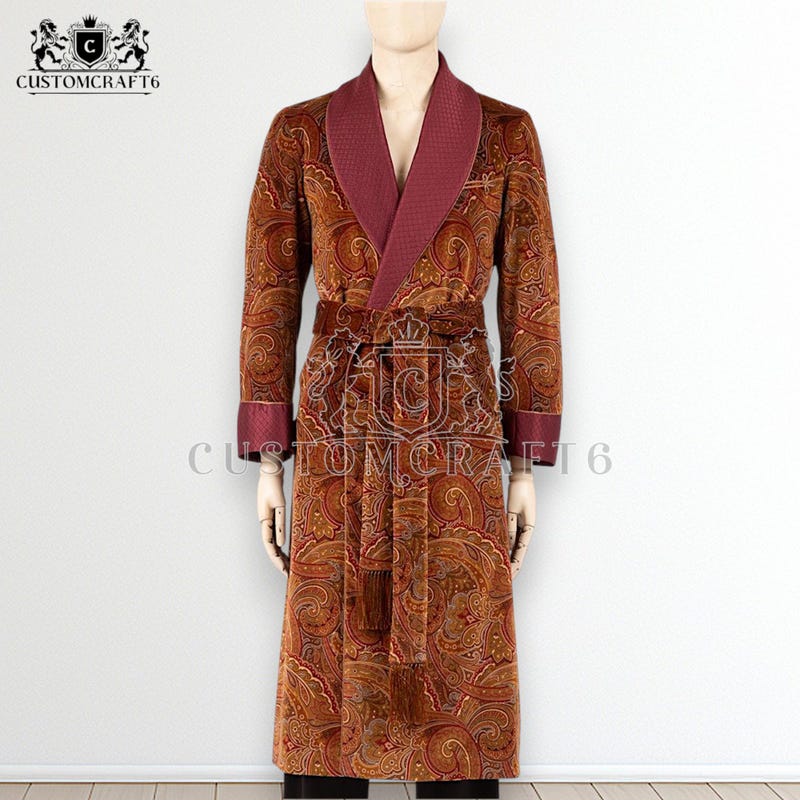 Mens Robe Jacquard - Etsy UK