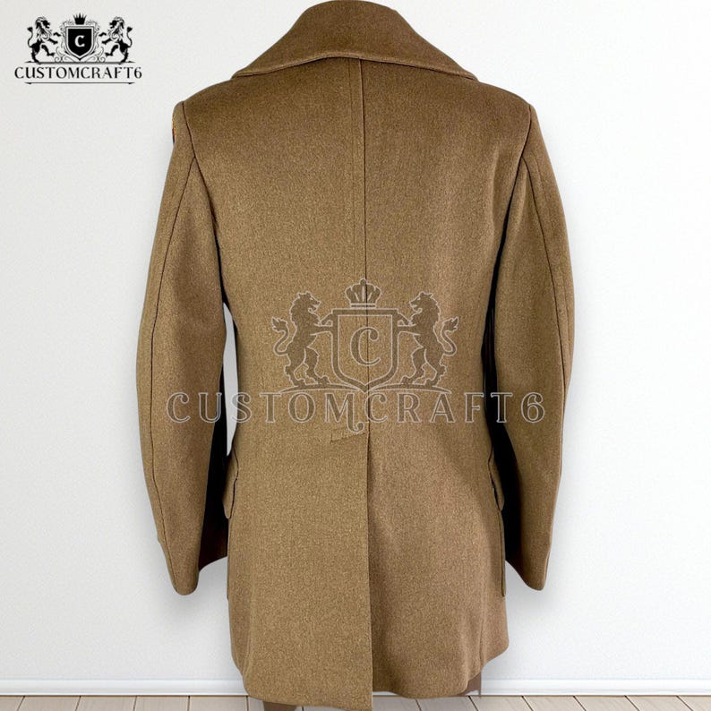 1940s US Army Wool Overcoat WWII Military Officer Reenactment Coat - Etsy