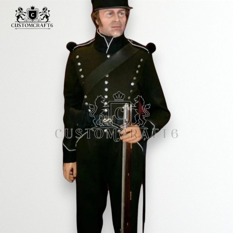 Handmade 95th Rifles British Army Wool Jacket - Military Uniform ...