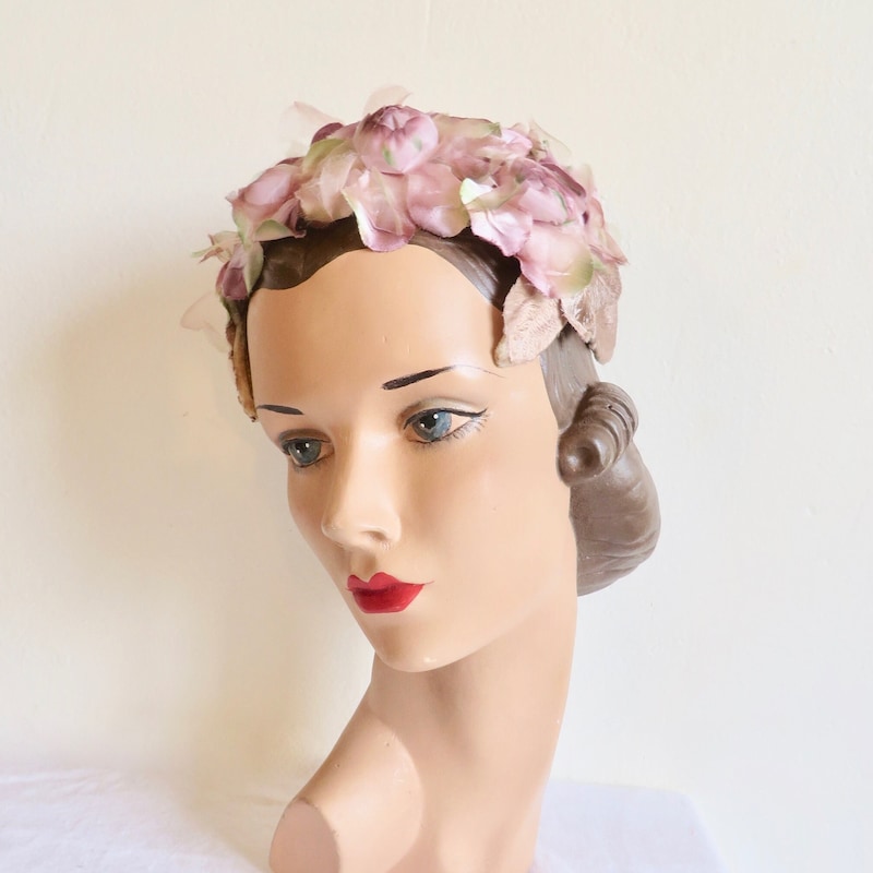 Lavender Fascinator - Etsy