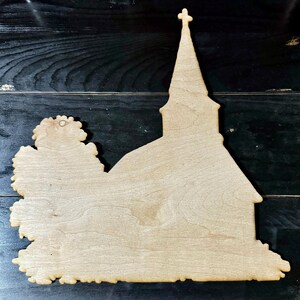 Old Country Church Stencil And/or Wood Cut Outs. Old Country Church ...