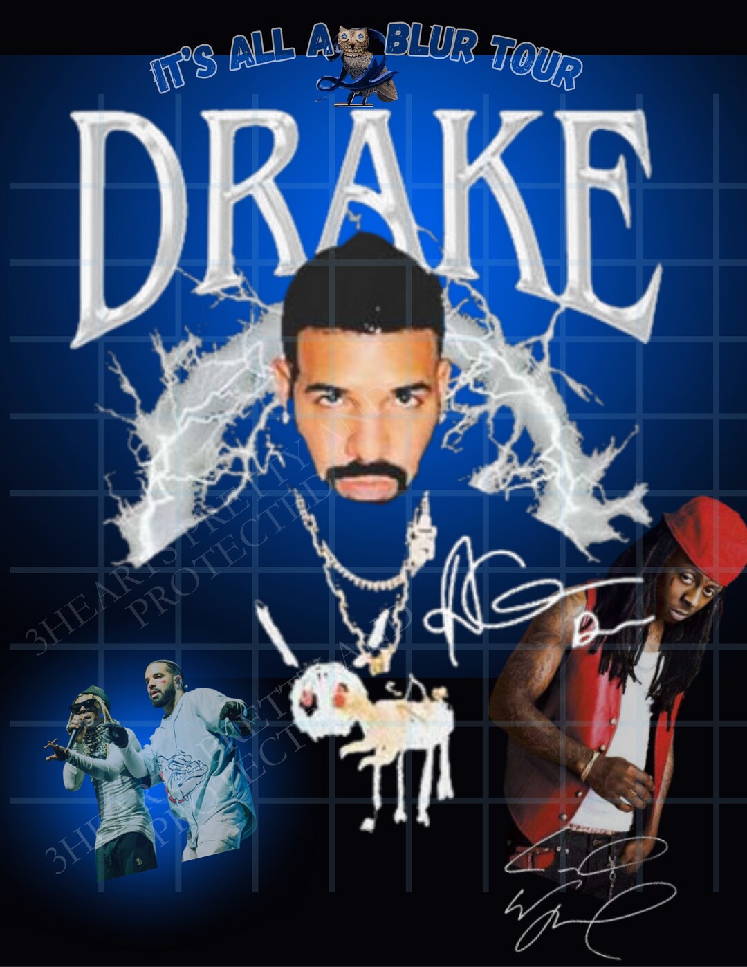 Drake Its All a Blur Tour - Etsy