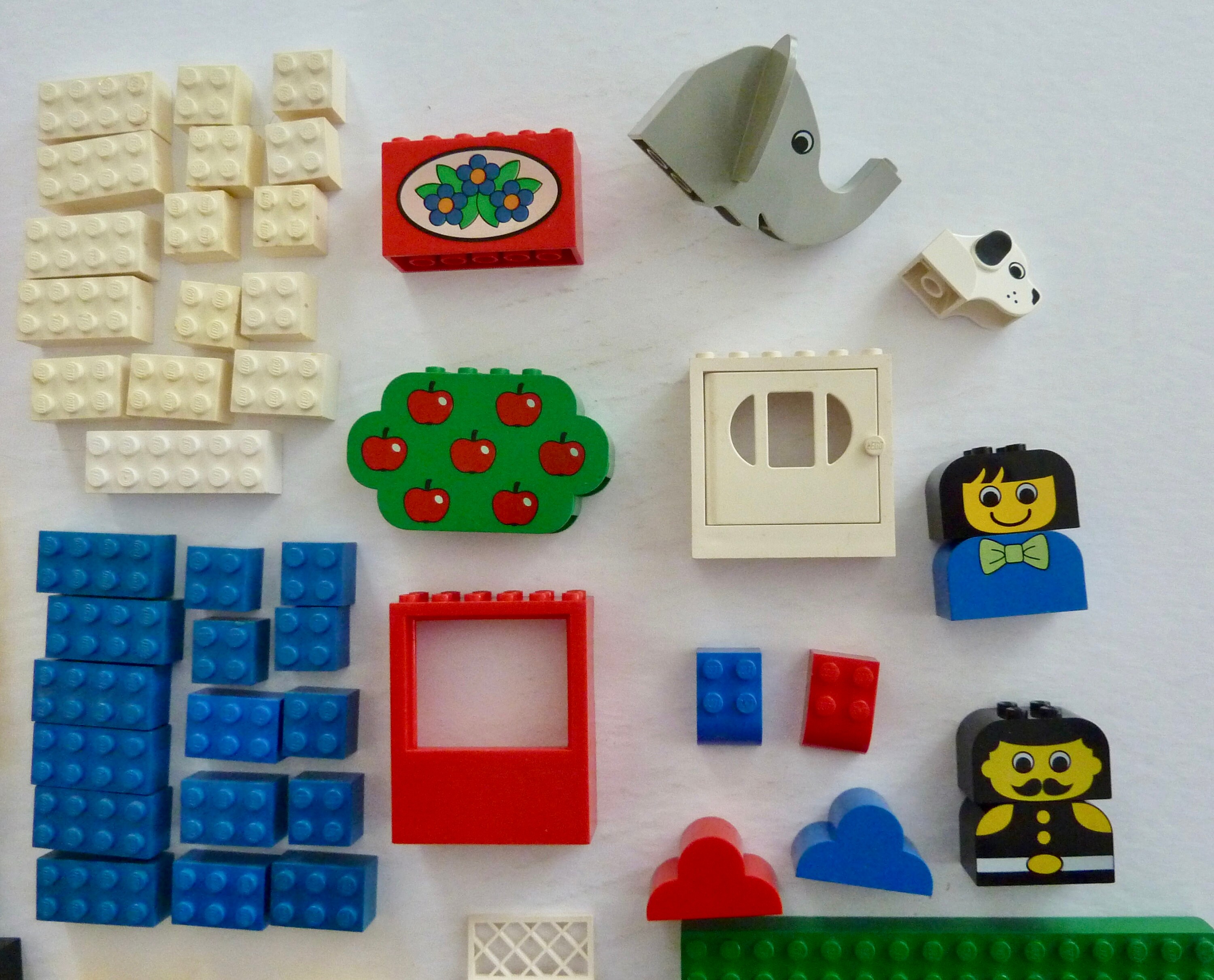Vintage Lego Freestyle Building Bricks From 1990s, Authentic Lego Parts ...