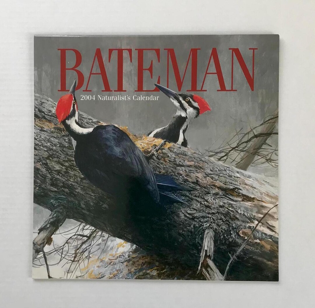 Vintage 2004 Robert Bateman Wall Calendar, Very Good Condition - Etsy