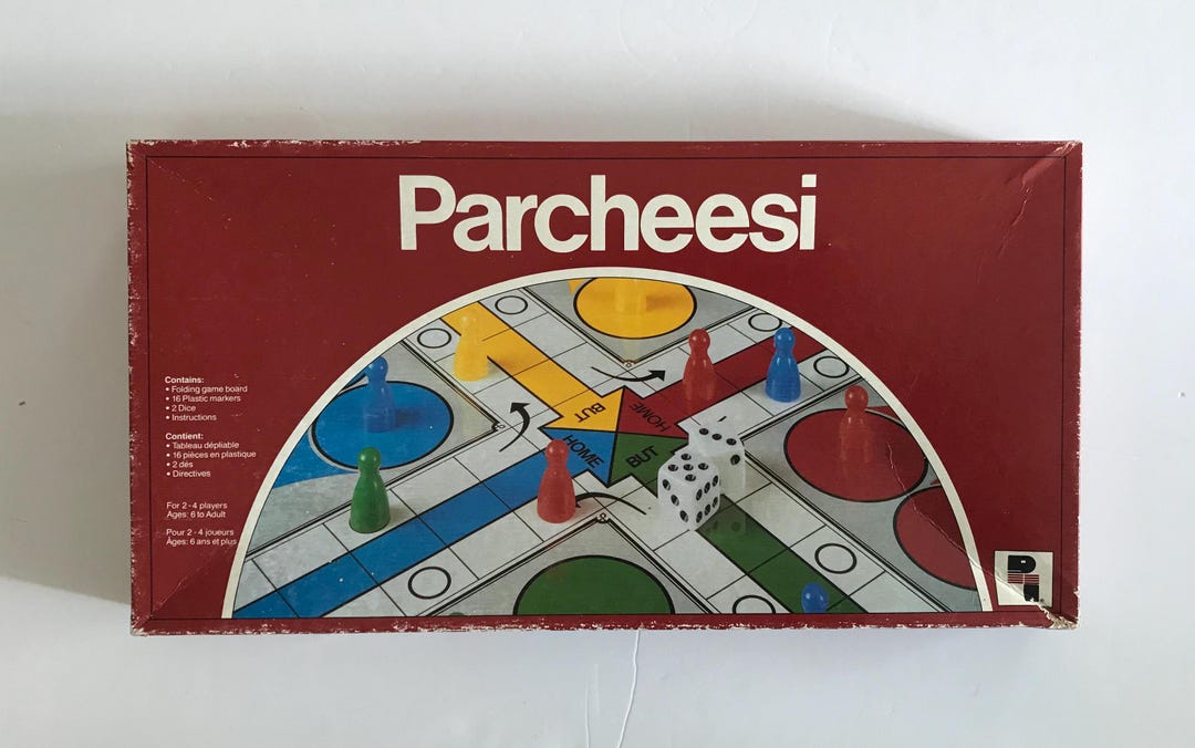 Vintage Complete Parcheesi Dice Game (1987) - Etsy