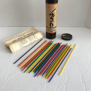 Vintage 4-5-6 Pick up Sticks Game, Manufactured in Canada by Granger ...