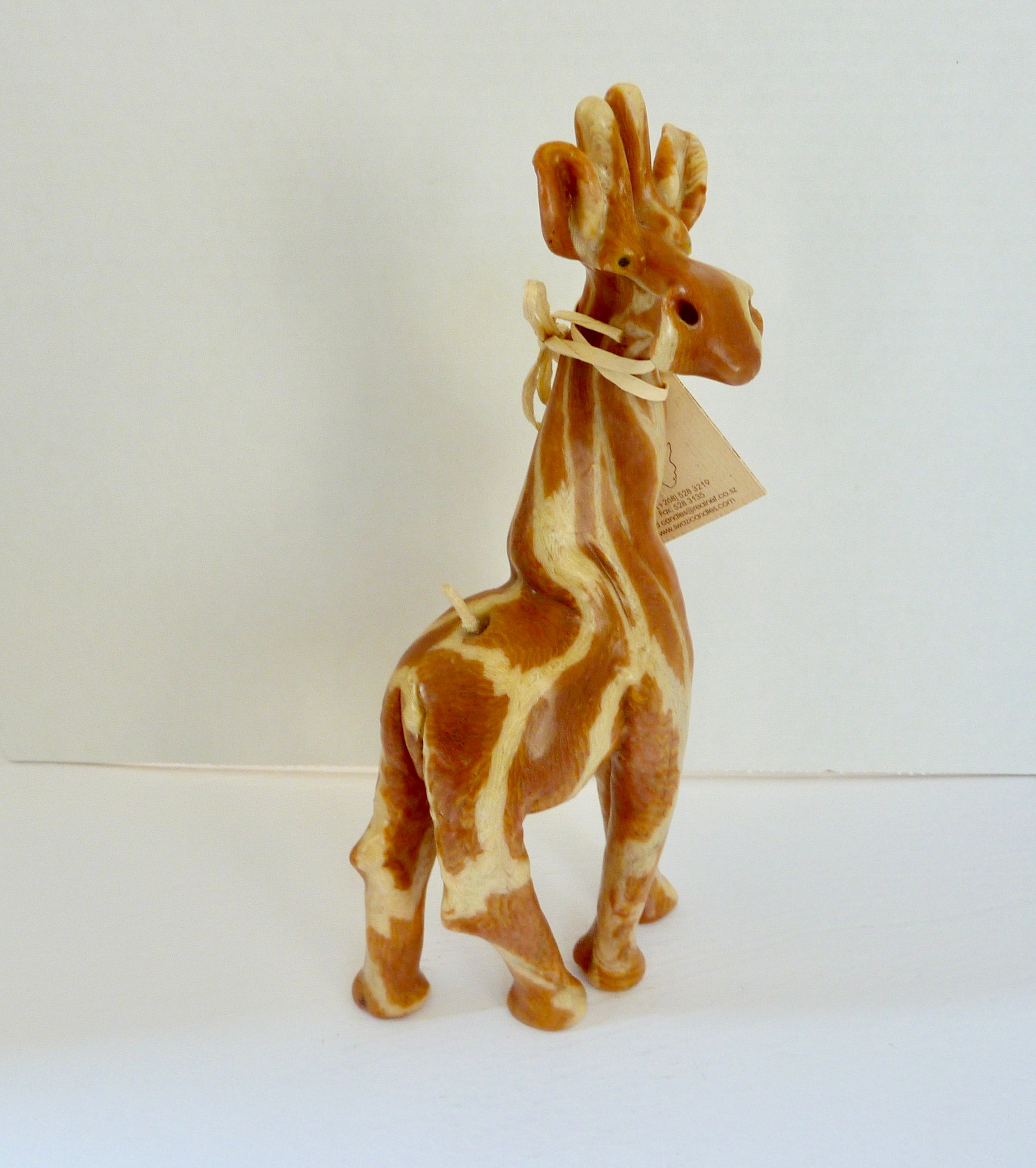 Vintage Handmade Swazi Candle African Giraffe Shaped & - Etsy