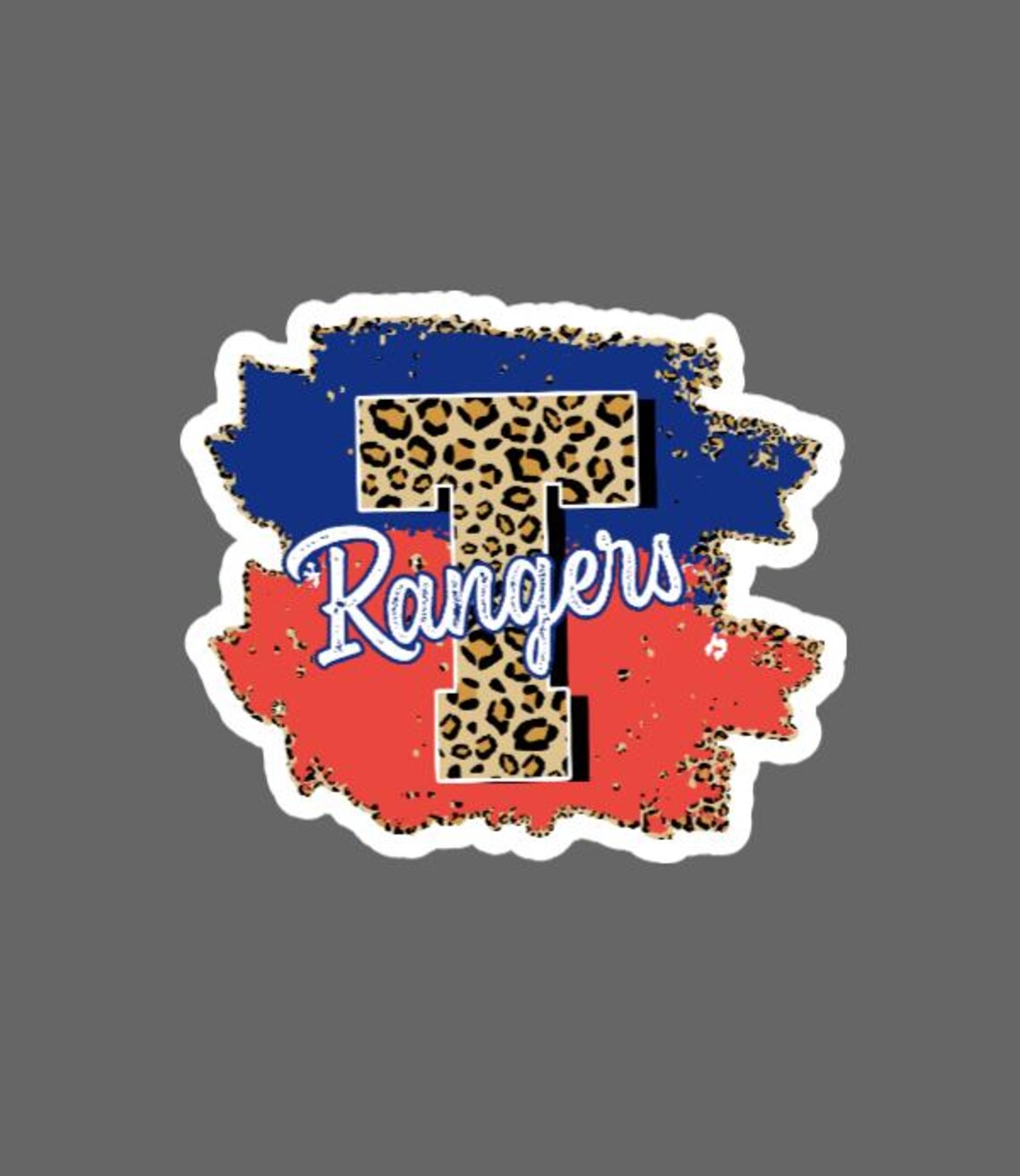 Texas Rangers Sticker, Rangers Baseball Decal, Garcia, Stanley Sticker ...