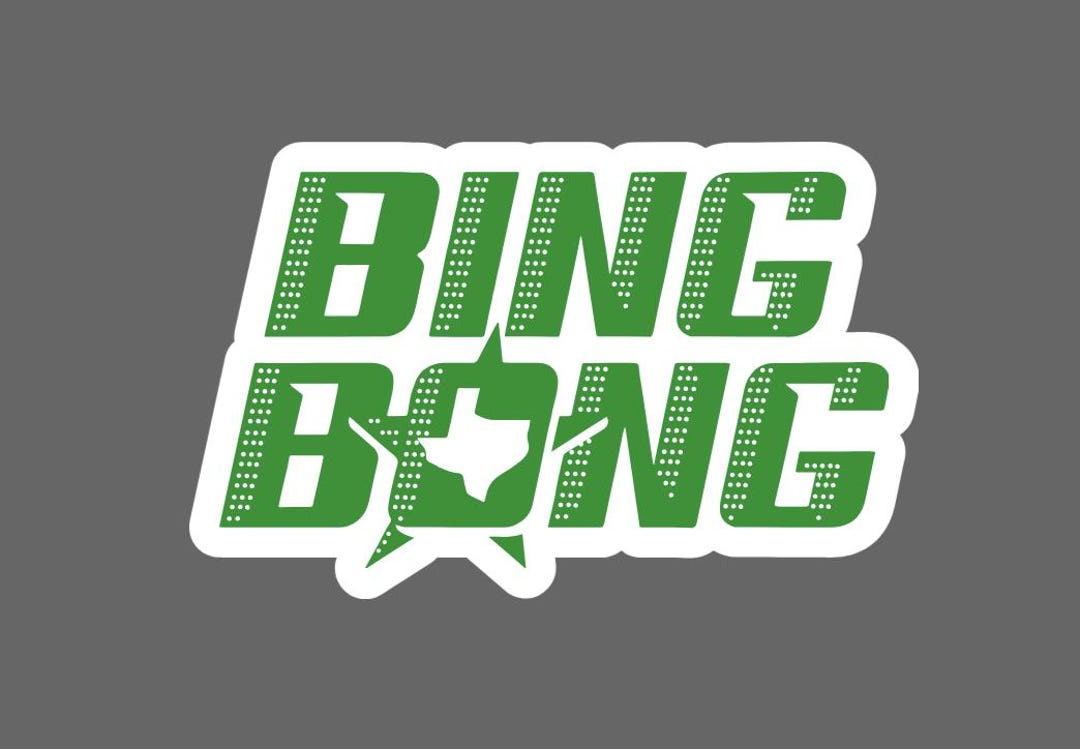 Bing Bong Sticker, Dallas Stars Decal, Hockey, Stanley Sticker, Water ...