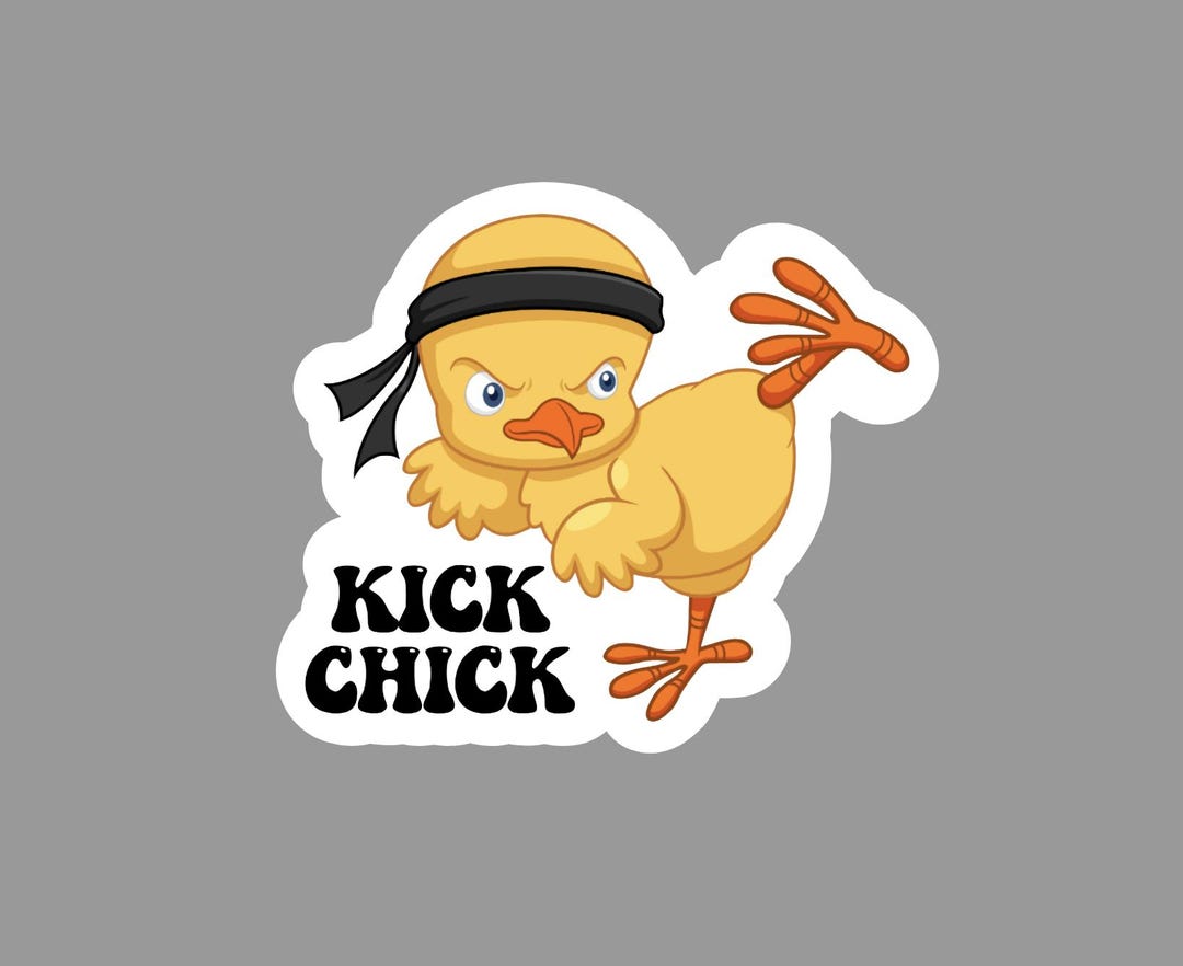 Karate Sticker, Kick Chick Decal, Taekwondo Sticker, Black Belt Decal ...