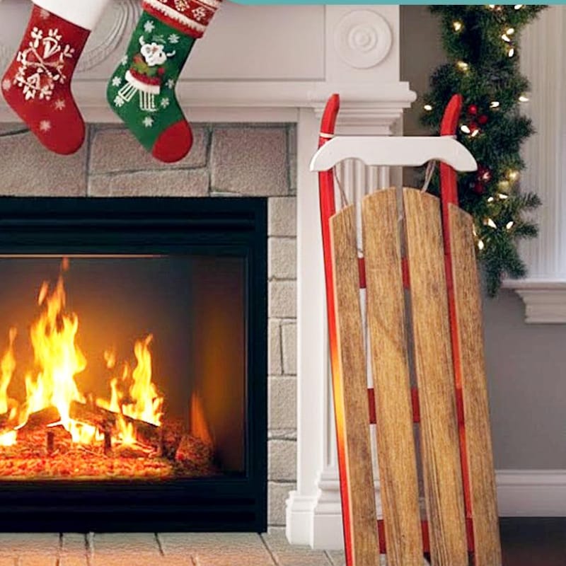 Christmas Decoration Sled - Etsy