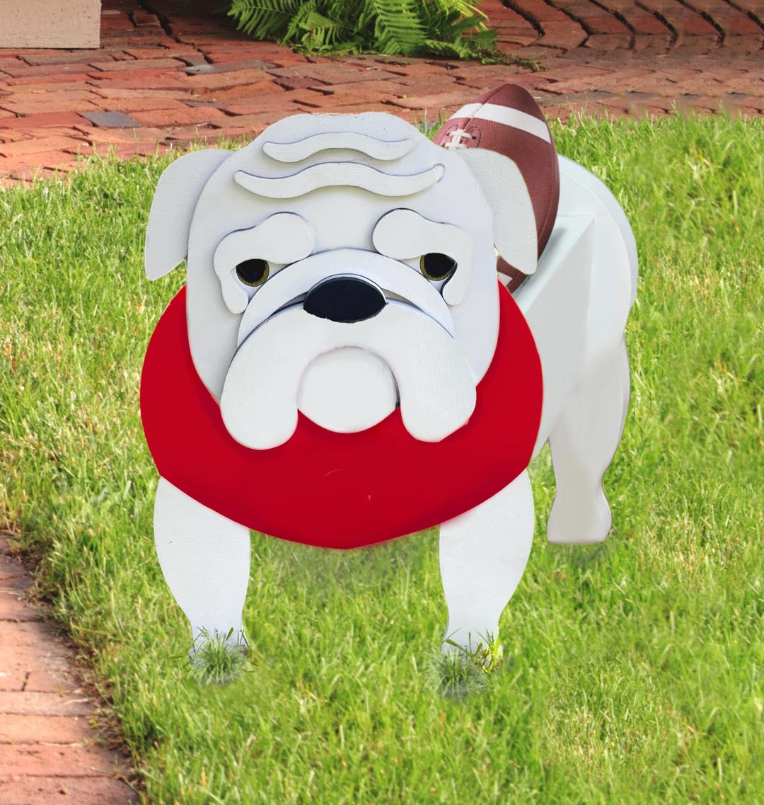 XL 2' Bulldog Wooden Planter Box Pattern Blueprint Design Plans DIY ...