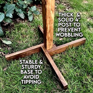 Easy DIY 7 Ft Wooden Shelf Blueprint Design Build Plans - Portable ...